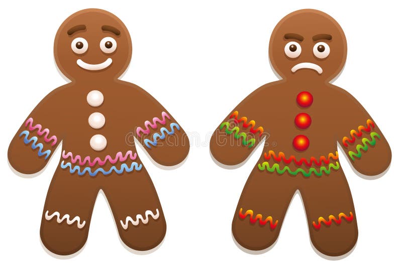 Angry Gingerbread Man Tattoos