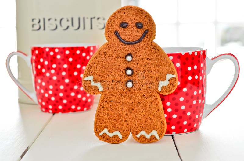 Gingerbread man stock image. Image of smile, baking, gingerbread - 39547573