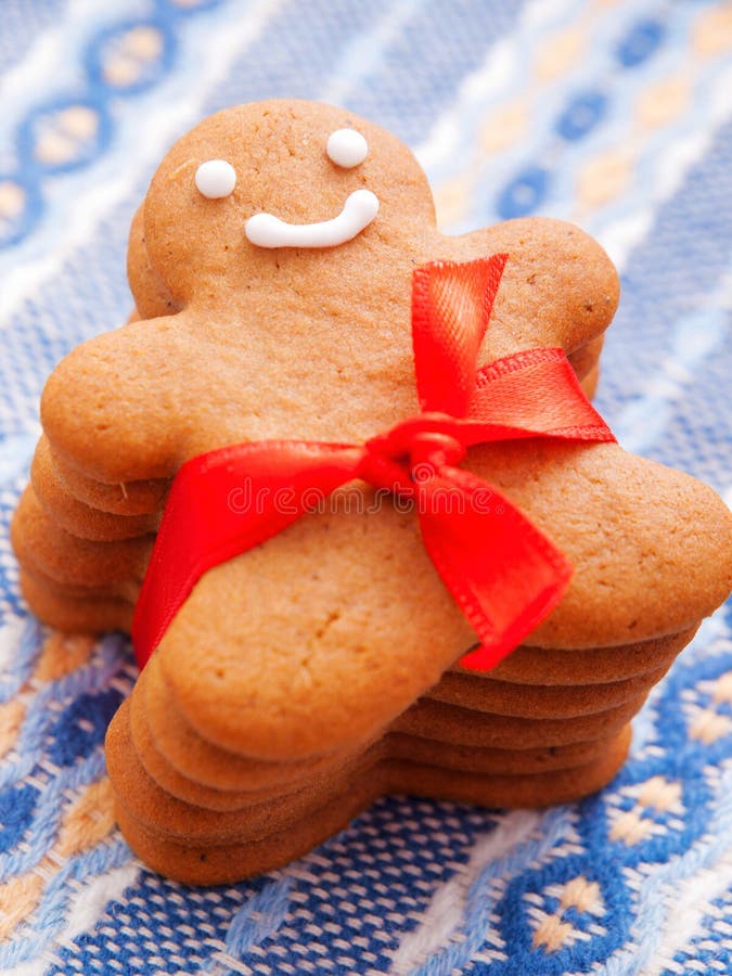 Gingerbread man stock photo. Image of spice, smiling - 48938328