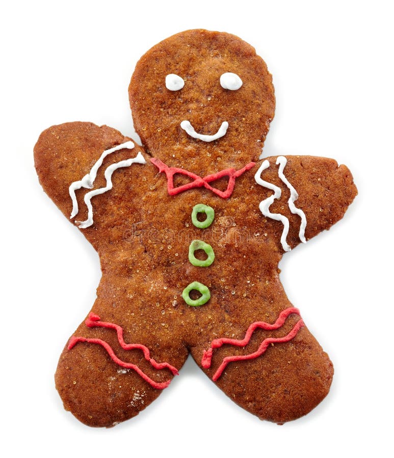 Sad gingerbread man stock photo. Image of cold, frightened - 7310140