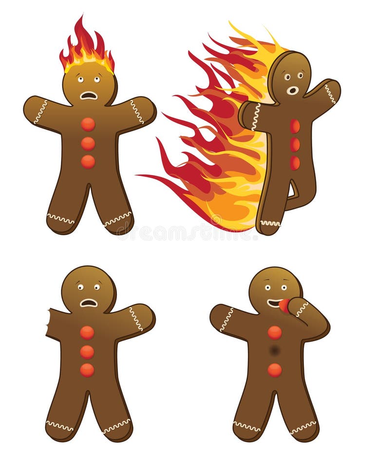 Gingerbread Man Angry Stock Illustrations – 41 Gingerbread Man Angry ...
