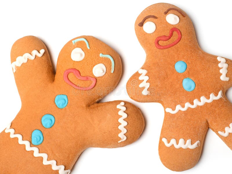 Gingerbread men from above stock photo. Image of celebration - 107631110