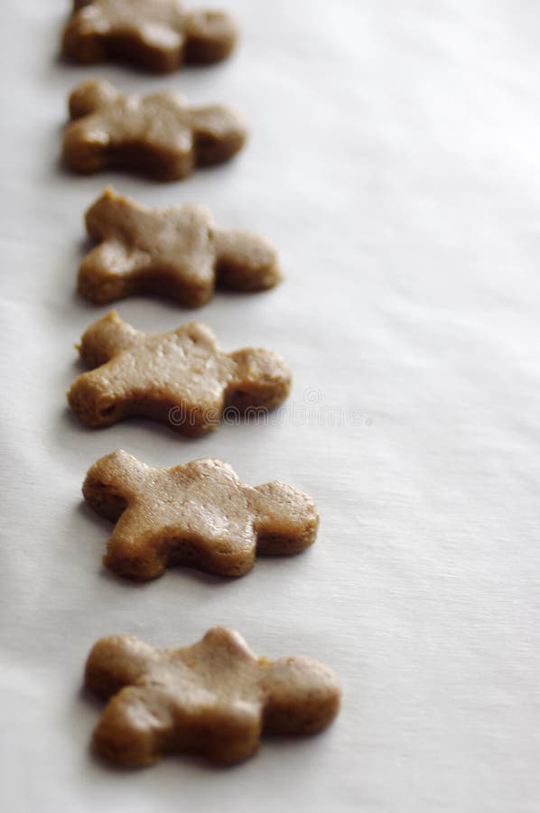 Gingerbread men boarder stock image. Image of homemade - 90368615