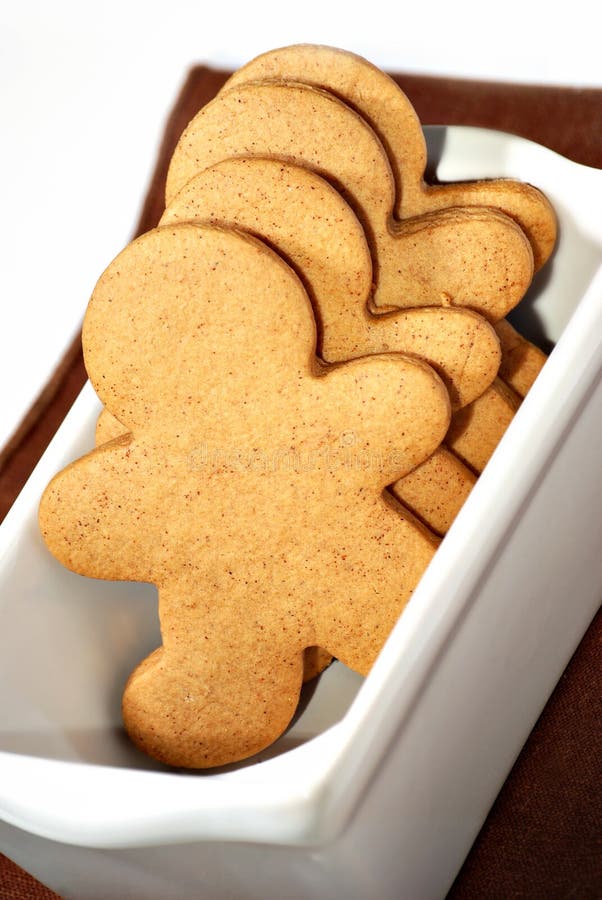 Gingerbread men cookies stock image. Image of mouth, white - 3860415