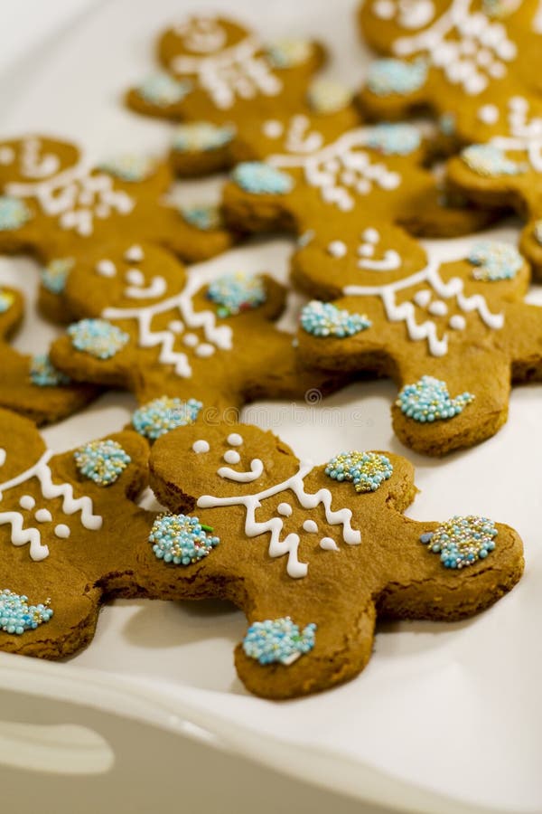 Gingerbread men cookies stock image. Image of caloric - 6153057