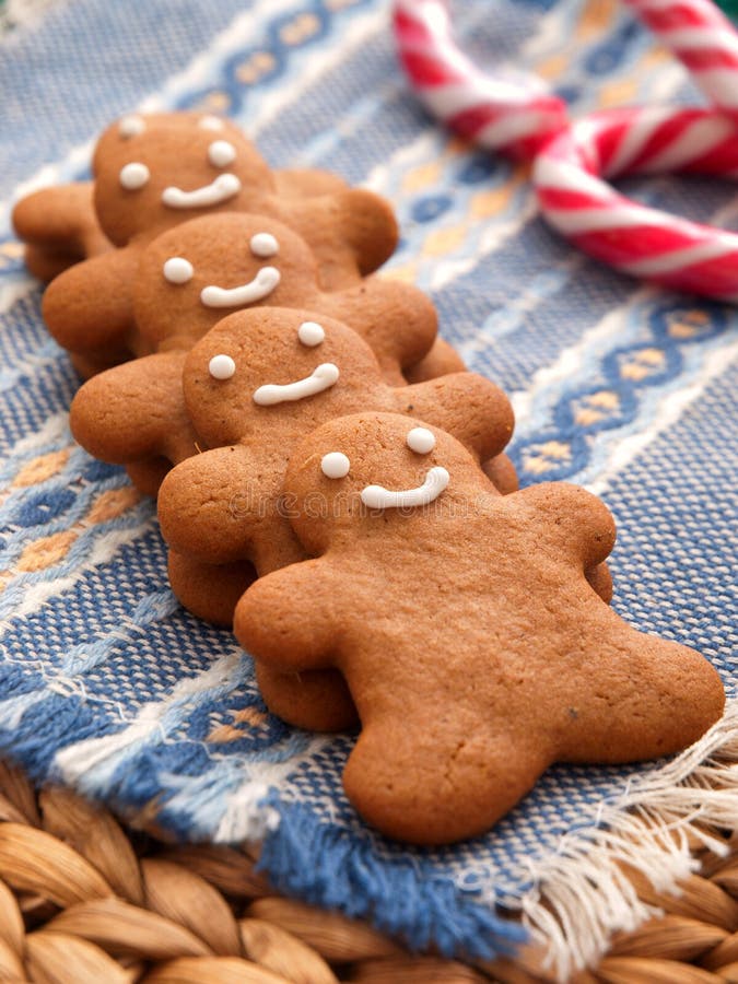 Gingerbread men stock photo. Image of gingerbread, baked - 69638472