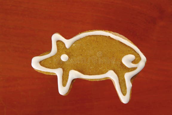Gingerbread pig stock image. Image of traditional, czech - 6996967