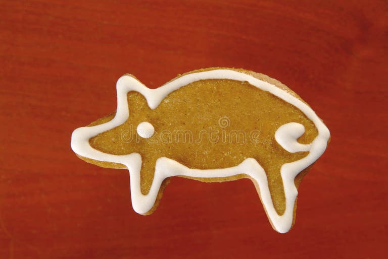 Gingerbread pig stock image. Image of traditional, czech - 6996967