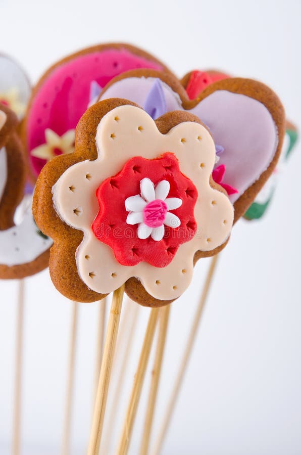 Gingerbread shapes stock image. Image of isolated, crumbs - 33121009