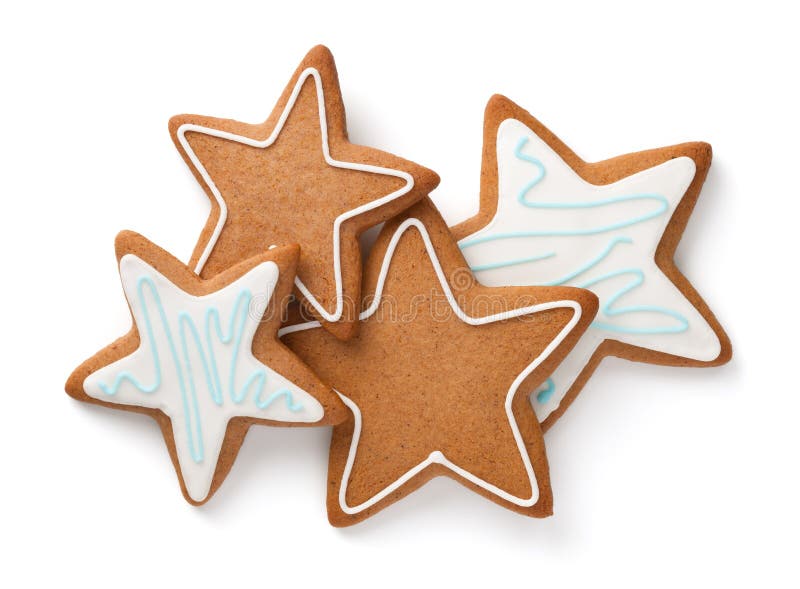 Gingerbread stars stock photo. Image of paper, space - 27411080