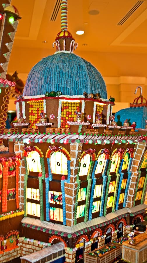 Gingerbread Village editorial photography. Image of dessert - 26798447