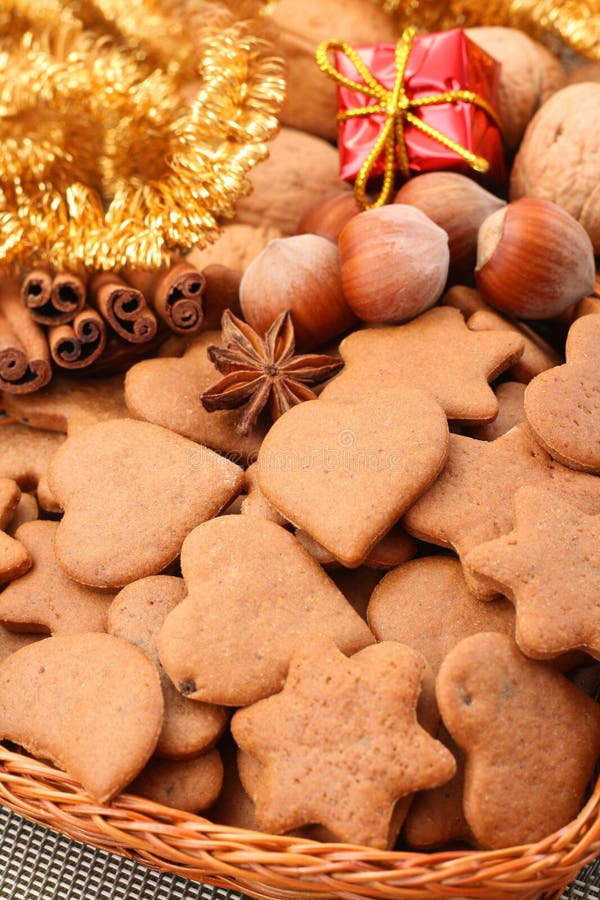 Gingerbreads stock image. Image of anise, ginger, heart - 3561947