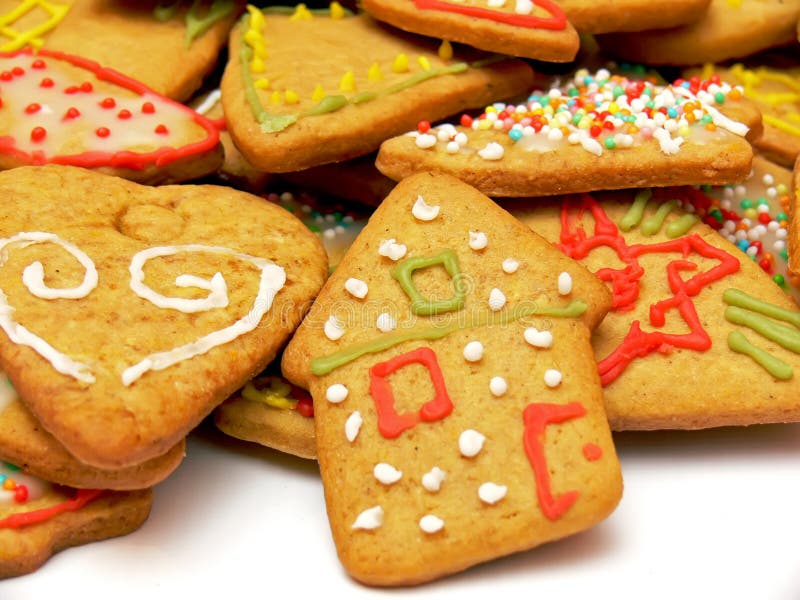 Christmas gingerbread stock image. Image of delicious - 12304073