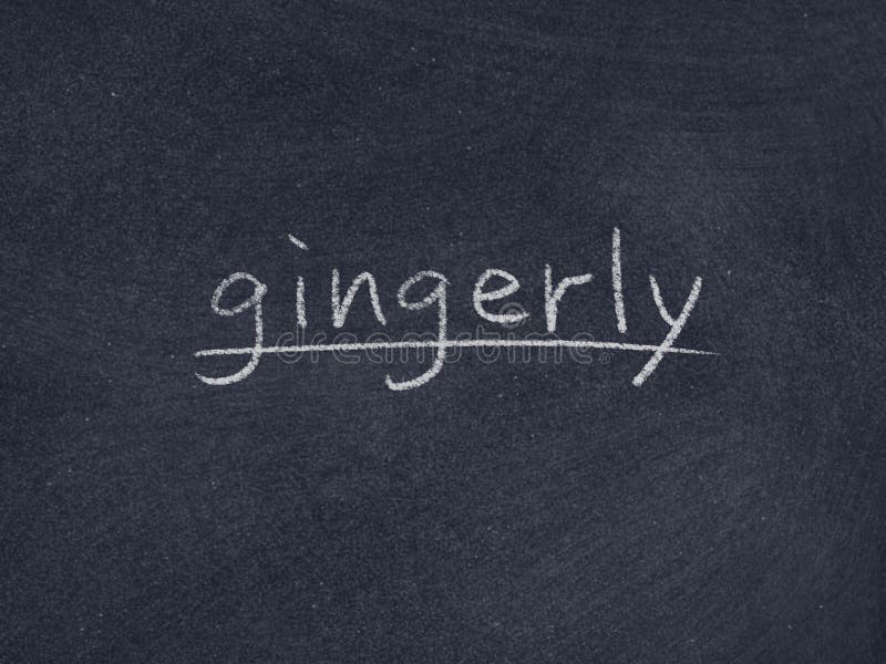 Gingerly Definition