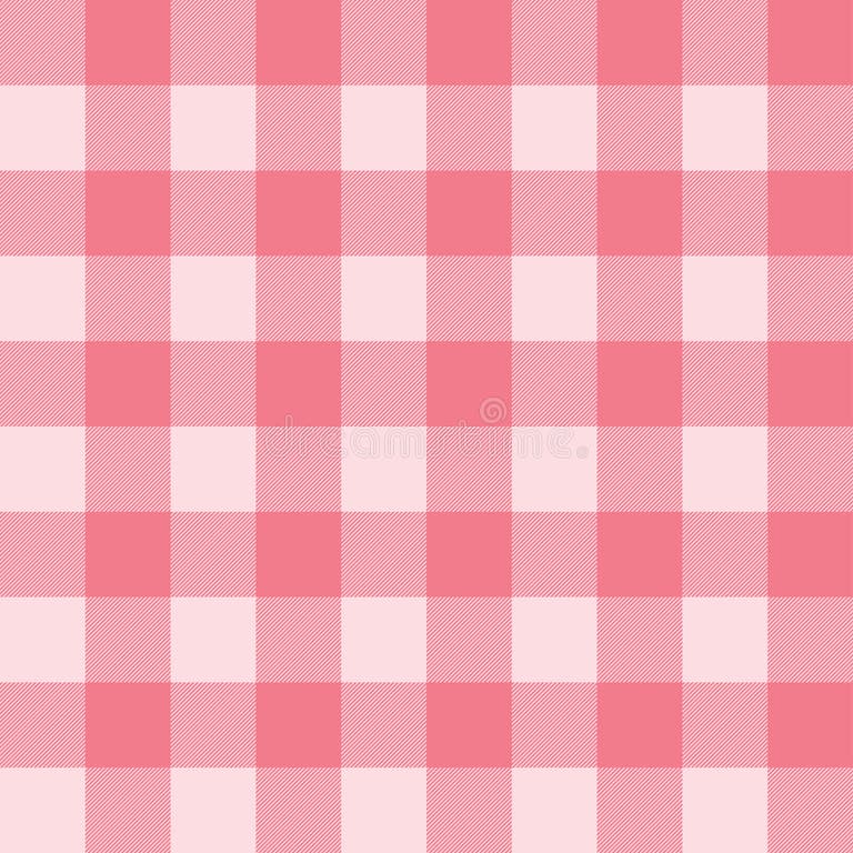 A Gingham Checkered Pattern with Alternating Red, and Soft Red Squares ...