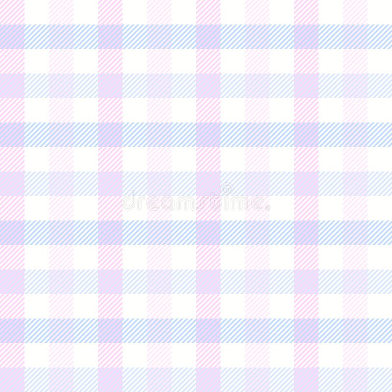 Gingham Pattern Check in Pastel Blue, Pink, Off White. Spring Summer ...