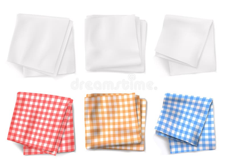 Table Folded Cloth Top View Stock Illustrations – 234 Table Folded ...