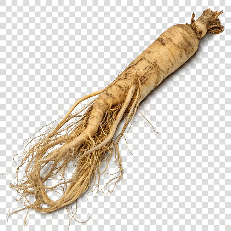 Ginseng Root â€ Herbal Supplement Isolated Stock Illustration ...