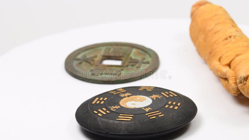 Ginseng Root on a Turn Table Stock Video - Video of asian, remedy ...