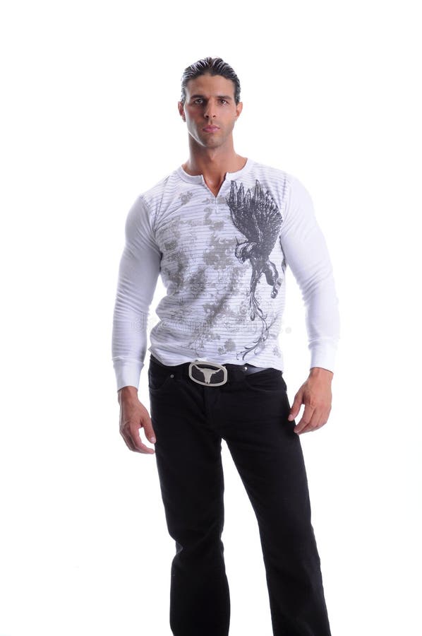 Giovane alla moda immagine stock. Immagine di maschio - 6421107