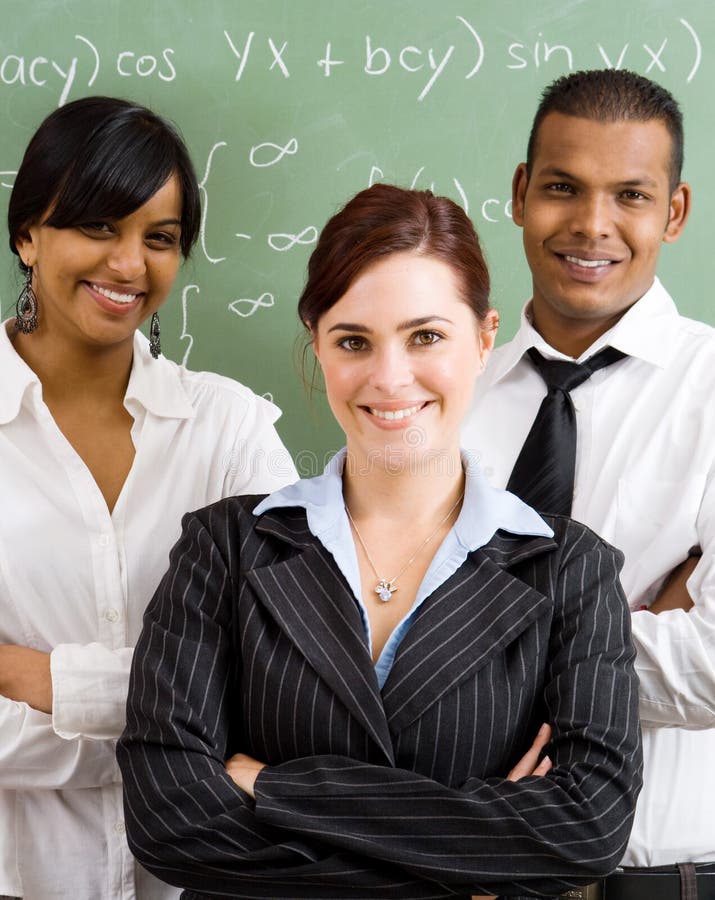 Giovani insegnanti immagine stock. Immagine di vetri, asiatico - 9707919