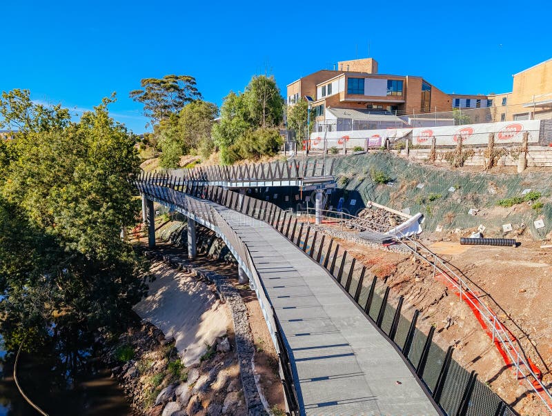 Gipps St Steps in Melbourne Australia Stock Photo - Image of eucalypt ...