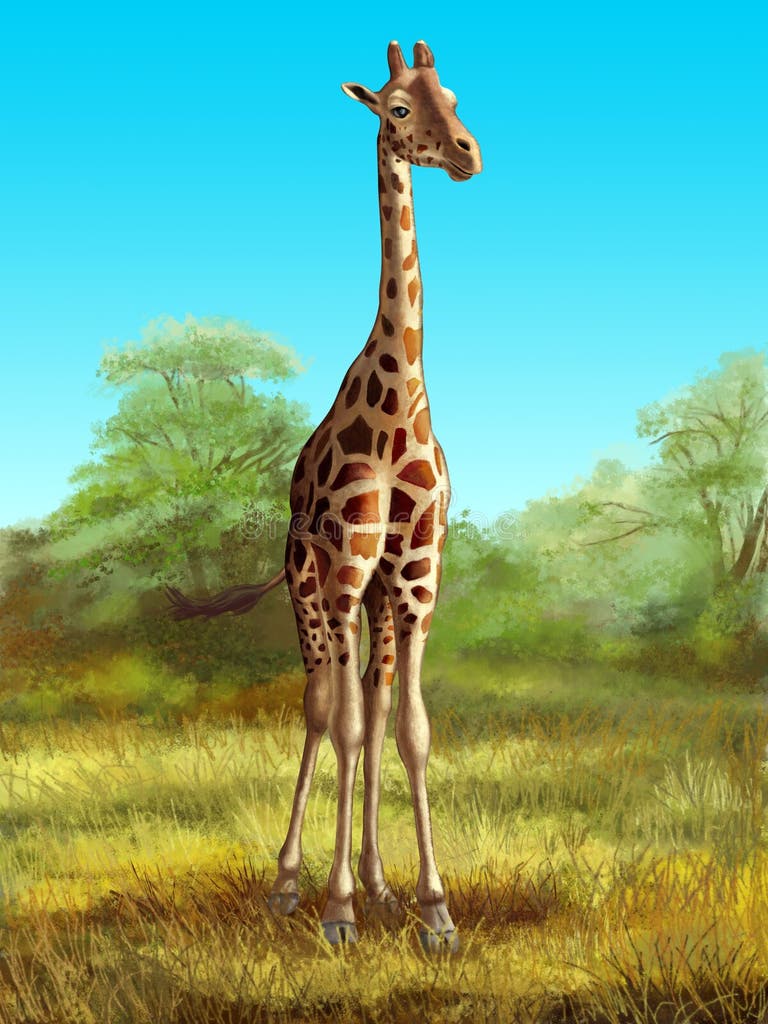 Giraffe Legs Stock Illustrations – 610 Giraffe Legs Stock Illustrations ...