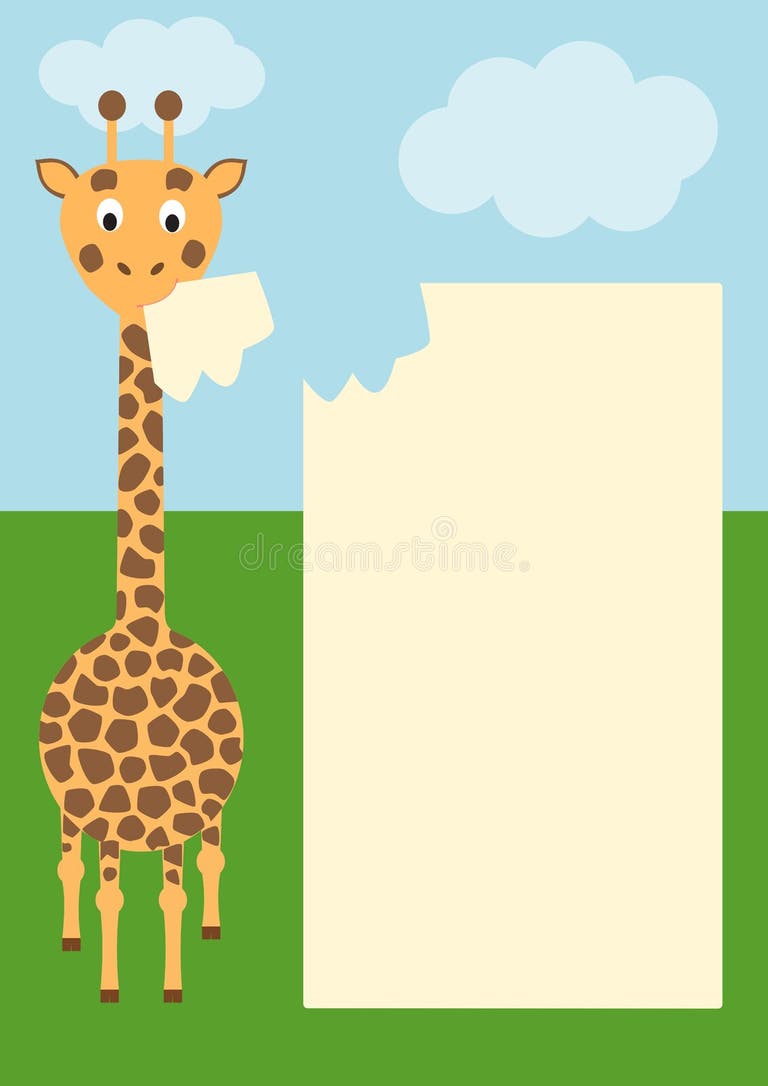 Giraffe Label Stock Illustrations – 2,278 Giraffe Label Stock ...