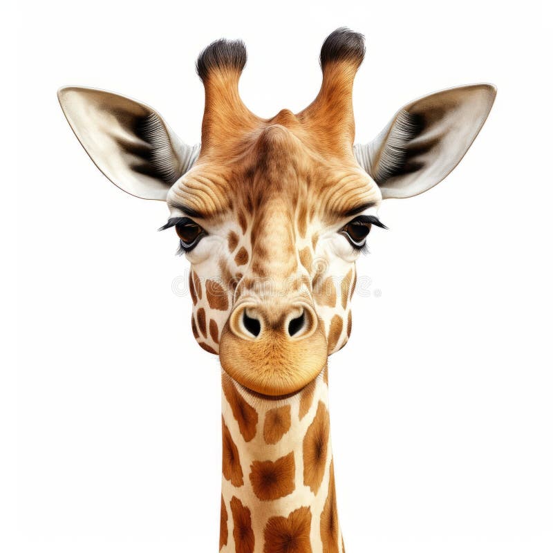 Front View Giraffe Stock Illustrations – 783 Front View Giraffe Stock ...