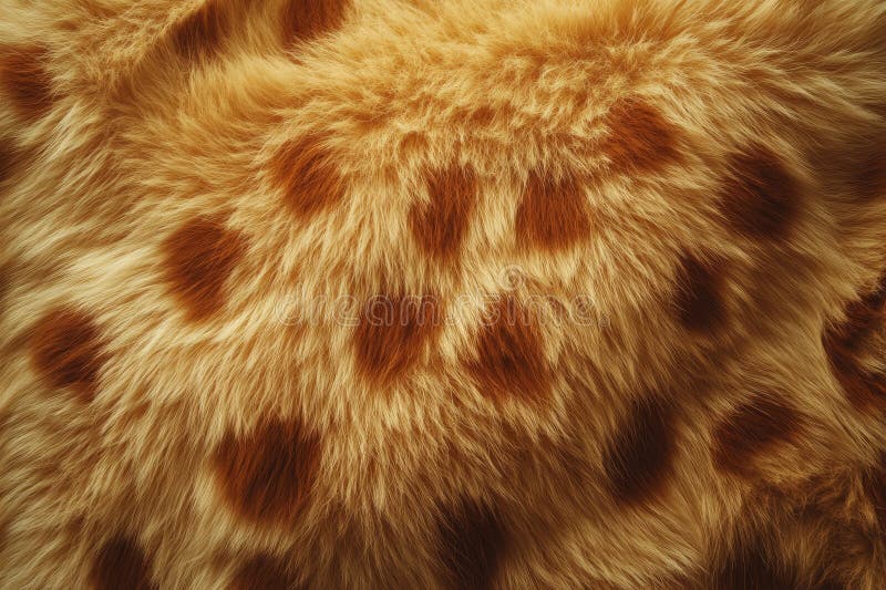 Giraffe Fur Texture Showcasing Unique Patterns in Natural Light Stock ...