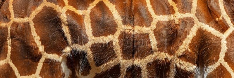 Giraffe Fur Texture. Unique Intricate Pattern Stock Image - Image of ...