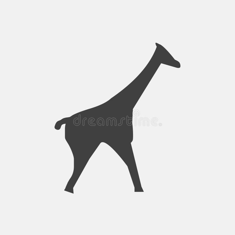 Giraffe icon stock illustration. Illustration of kangaroo - 109777852
