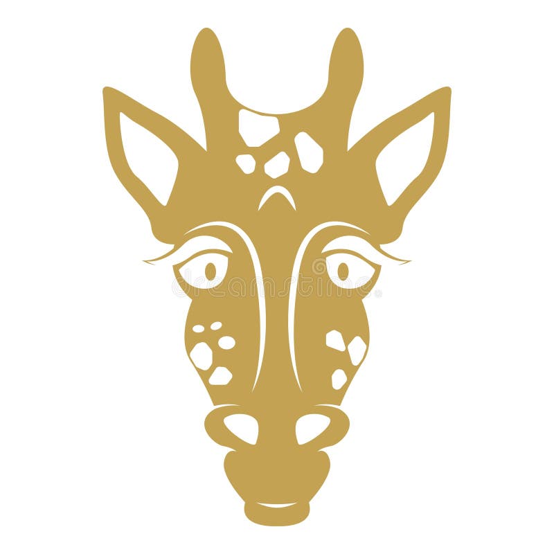 Giraffe logo icon design stock vector. Illustration of jungle - 273535091