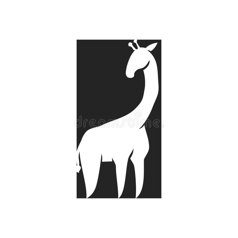 Giraffe Logo Template Isolated. Brand Identity. Icon Abstract Vector ...