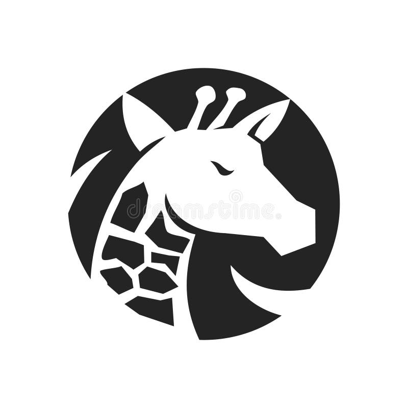 Giraffe Logo Template Isolated. Brand Identity. Icon Abstract Vector ...