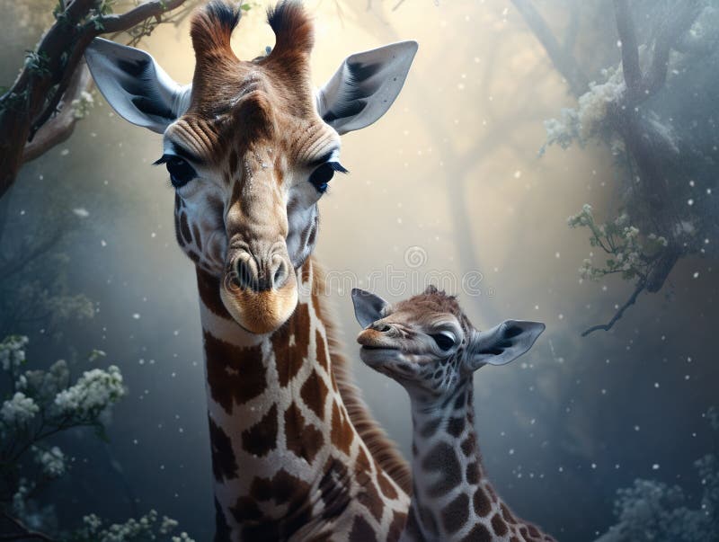 Giraffe stock illustration. Illustration of animal, africa - 293705314