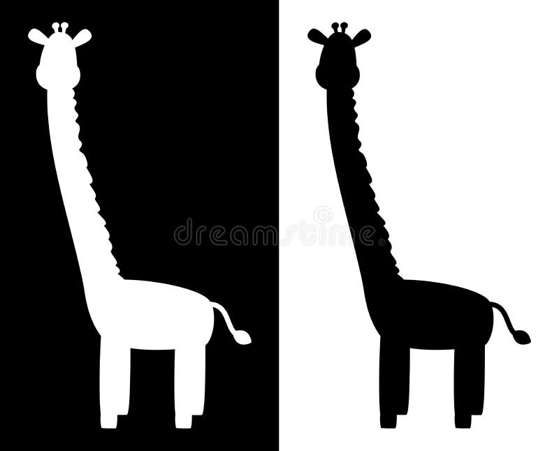 Giraffe Shadow Stock Illustrations – 810 Giraffe Shadow Stock ...