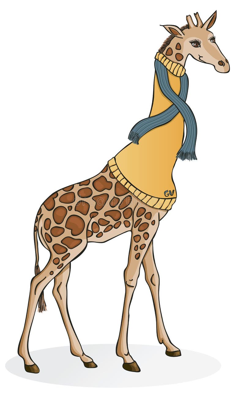 Giraffe Side View Stock Illustrations – 1,007 Giraffe Side View Stock ...