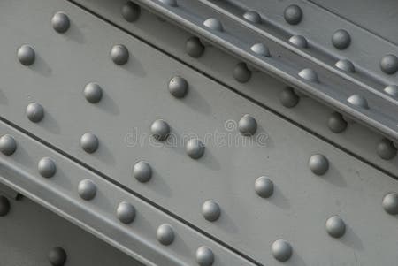 Girder with rivets stock image. Image of metal, support - 17143457