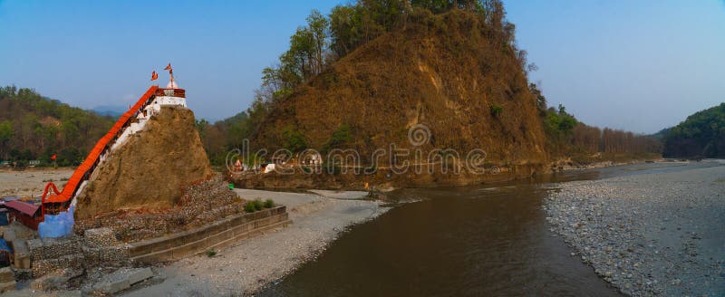 Girija Devi Temple Ramnagar Uttarakhand (10 May 2024) Panoramic View ...