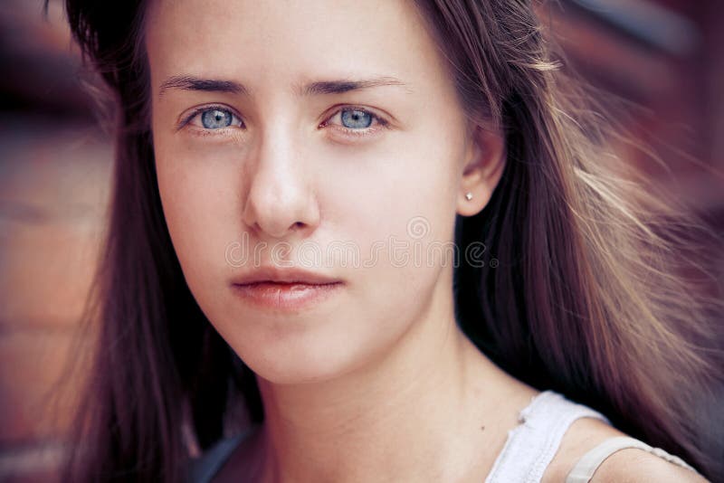 The girl stock image. Image of young, hard, skin, woman - 23824679