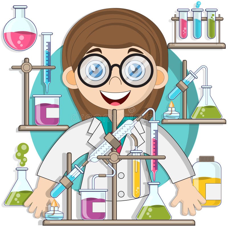 Cute Face Glasses Laboratory Sign Stock Illustrations – 23 Cute Face ...