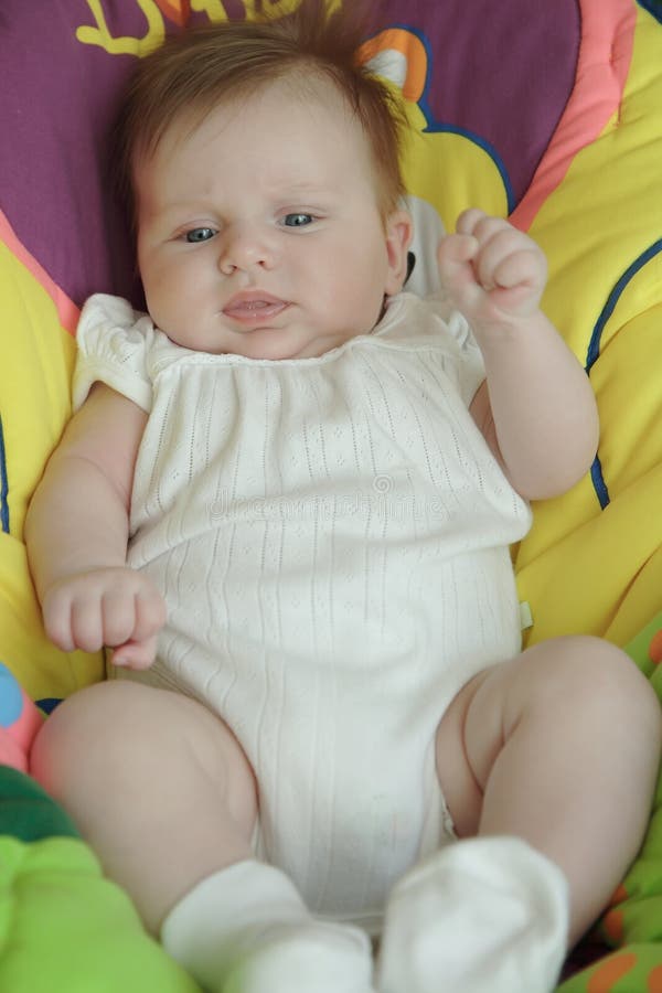 Girl stock image. Image of baby, sight, girl, lays, newborn - 5925409