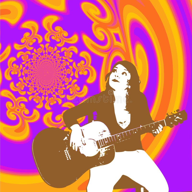Rocker Girl Stock Illustrations – 1,254 Rocker Girl Stock Illustrations ...