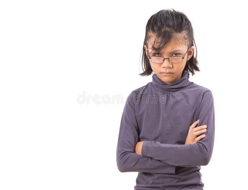 Girl Angry Face Expression Ii Stock Photos - Free & Royalty-Free Stock ...