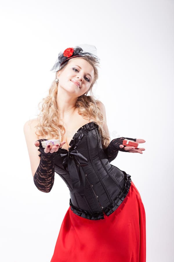 Girl in corset stock photo. Image of lady, model, fashion - 20382076