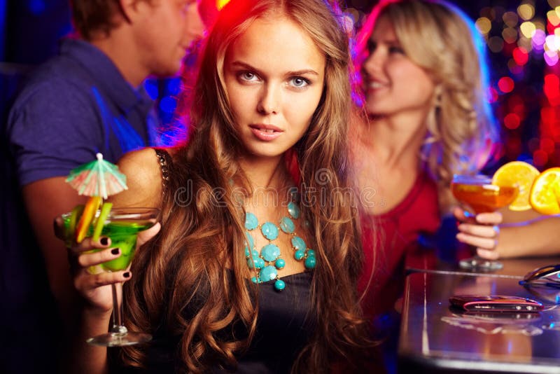 Beer Pong. Red Plastic Cups with Ping Pong Ball and Blonde Girl in Tank ...