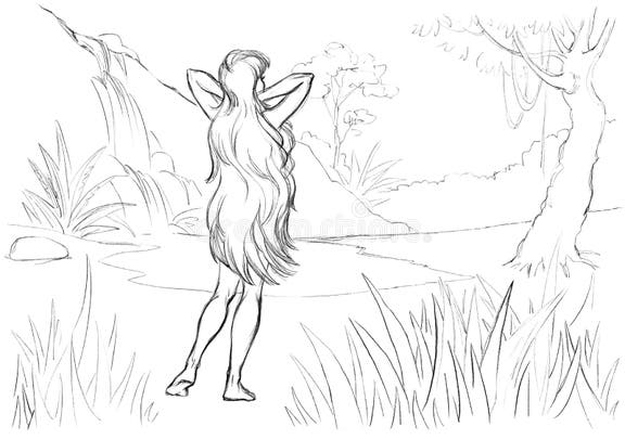 Naked Forest Nymph Stock Illustrations 5 Naked Forest Nymph Stock Illustrations Vectors