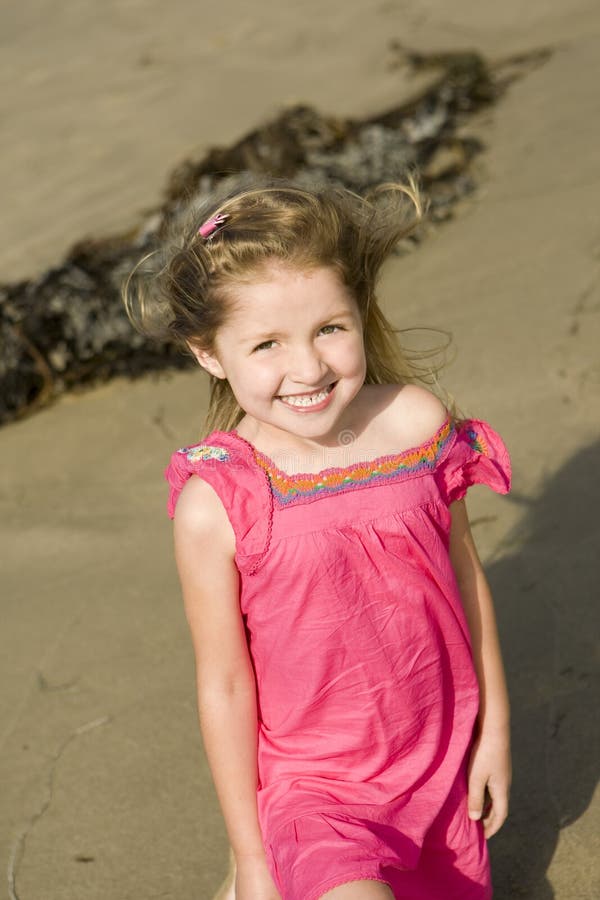 Girl at the beach stock photo. Image of happiness, beach - 10309722