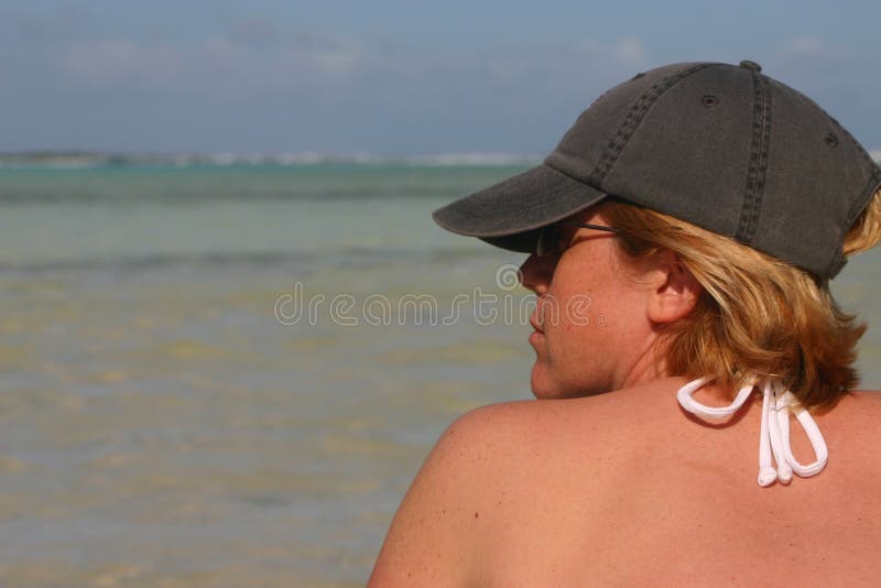 Beach Girl stock photo. Image of bikini, daytona, beach - 141290